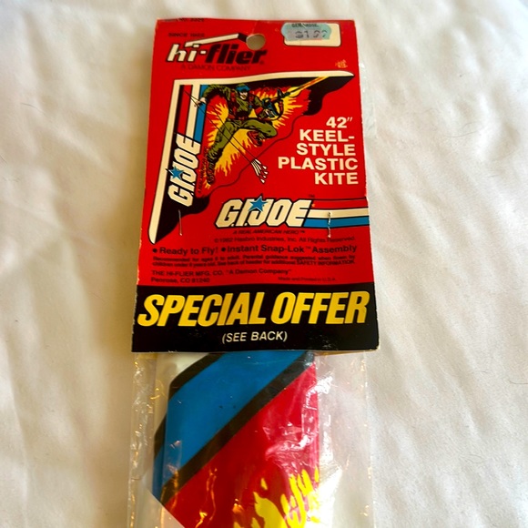 Toys | Vintage Gi Joe 42 Inch Kite | Poshmark